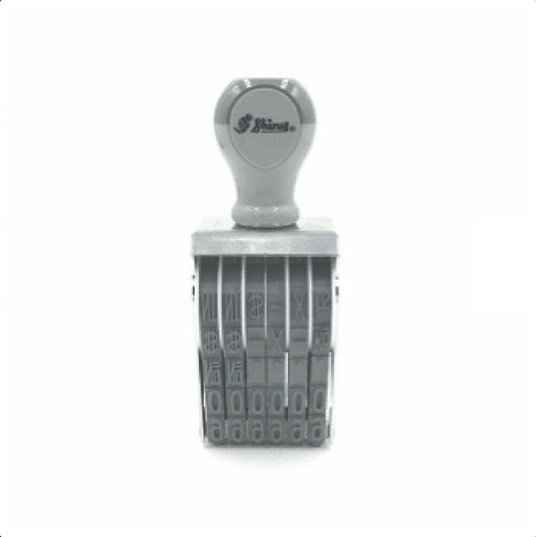 BÉ BÌNH|Dấu số Shiny 6 số cao 9mm N16 Number Stamp
